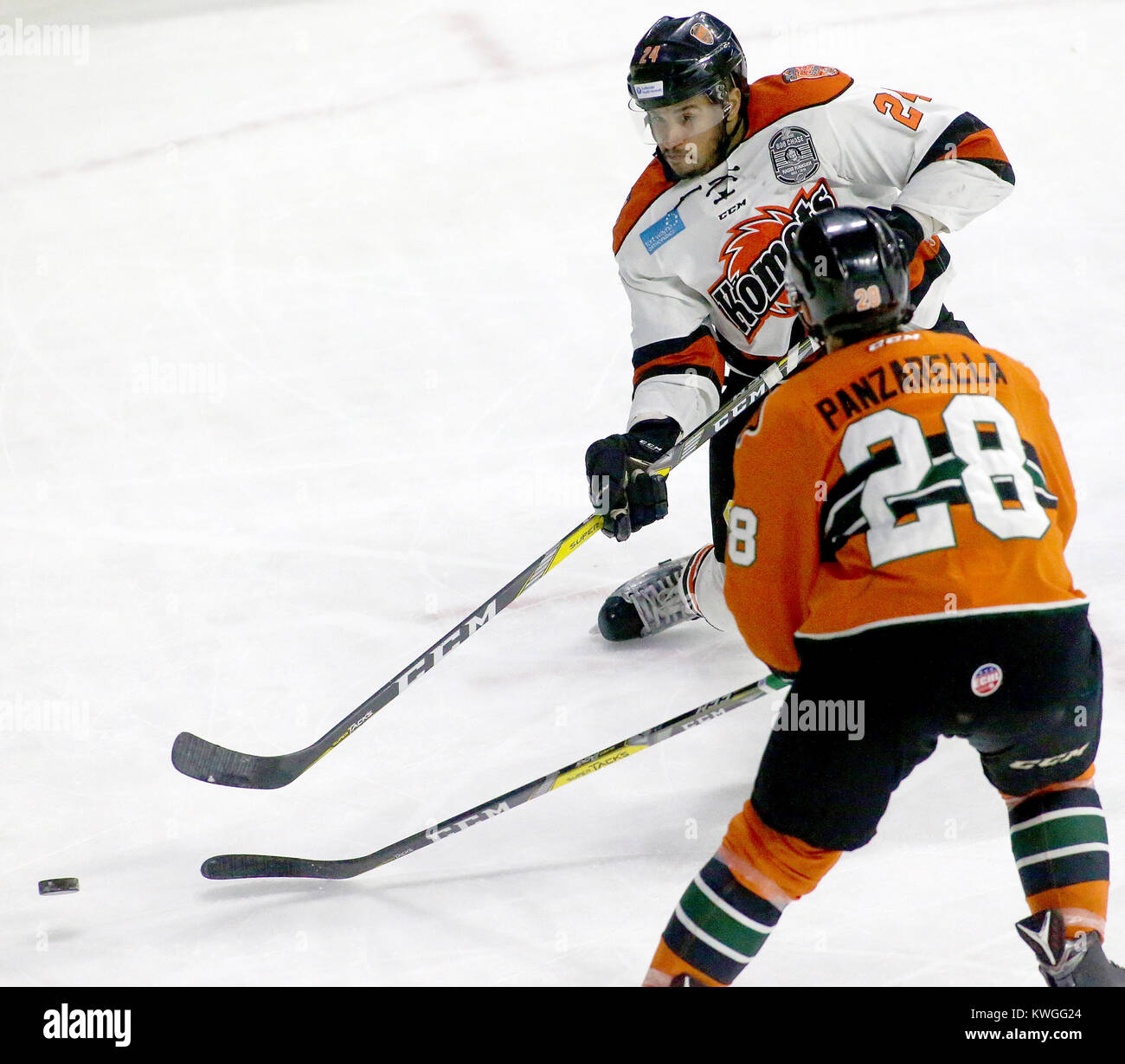 Moline, Iowa, USA. 22nd Apr, 2017. Fort Wayne's Kyle Thomas gets the ...