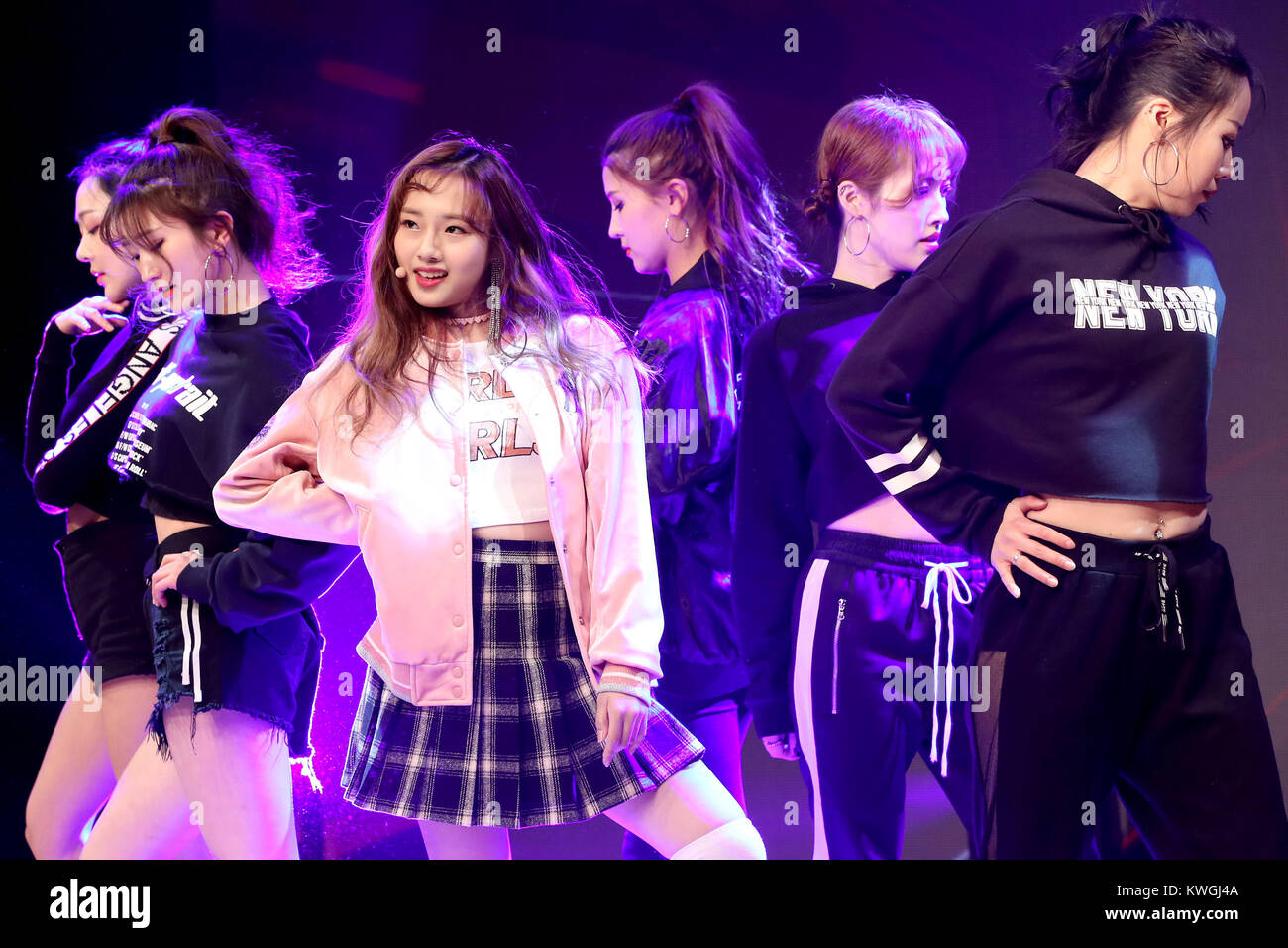 Korea. 04th Jan, 2018. S. Korean singer Kriesha Chu South Korean singer ...