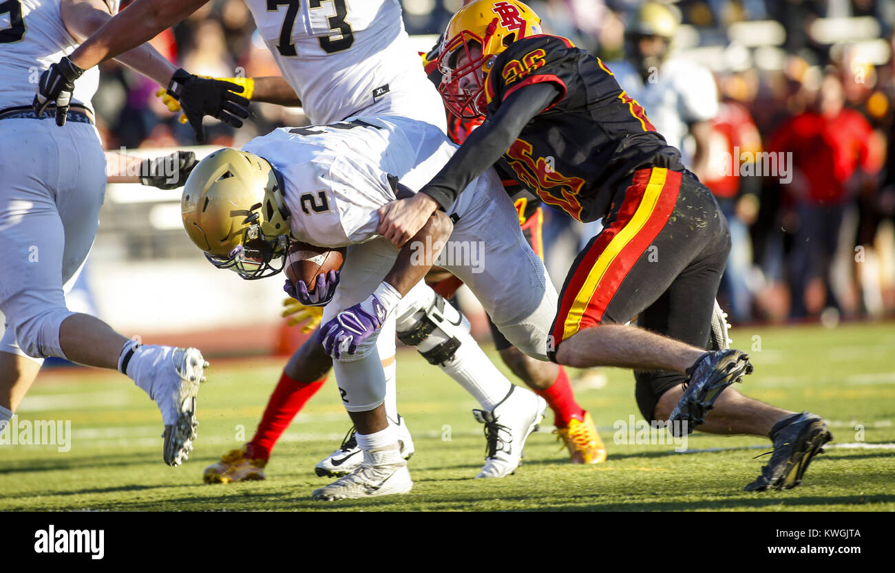 Rock Island, Iowa, USA. 12th Nov, 2016. Rock Island's Jacob Tauke (26 ...