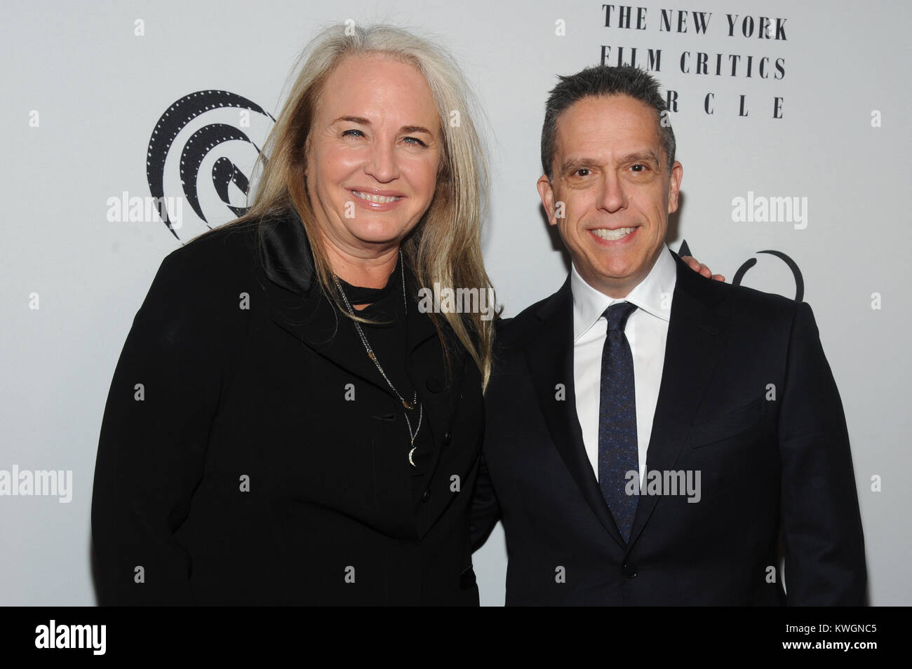 New York, NY, USA. 3rd Jan, 2018. Darla K. Anderson and Lee Unkrich at ...