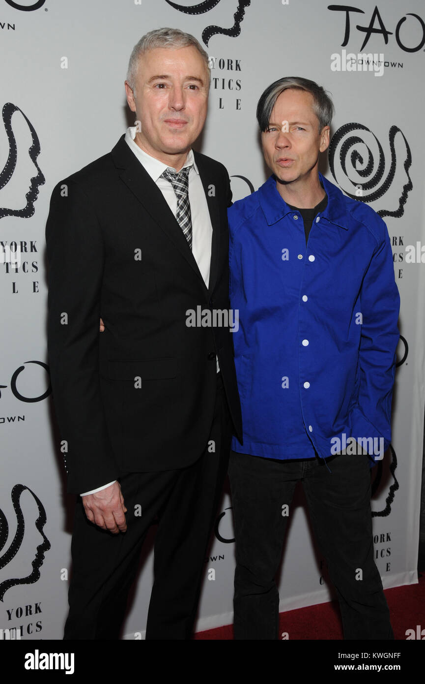 New York, NY, USA. 3rd Jan, 2018. Robin Campillo and John Cameron at ...
