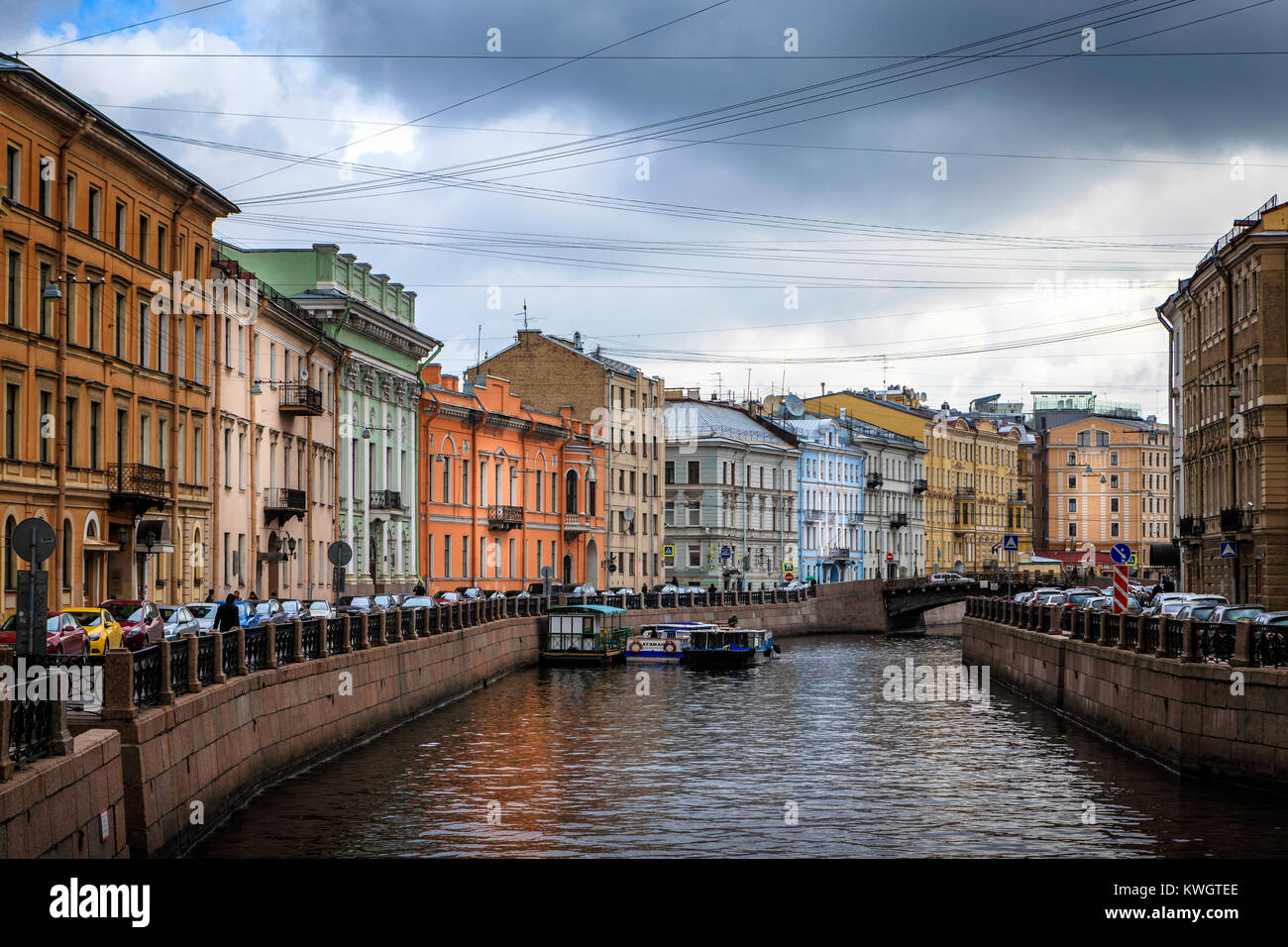 The Moyka River (Russian: Мо́йка) is a small river in Russia that ...