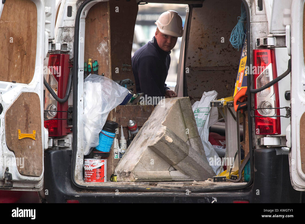 Car in a van High Resolution Stock Photography and Images - Alamy