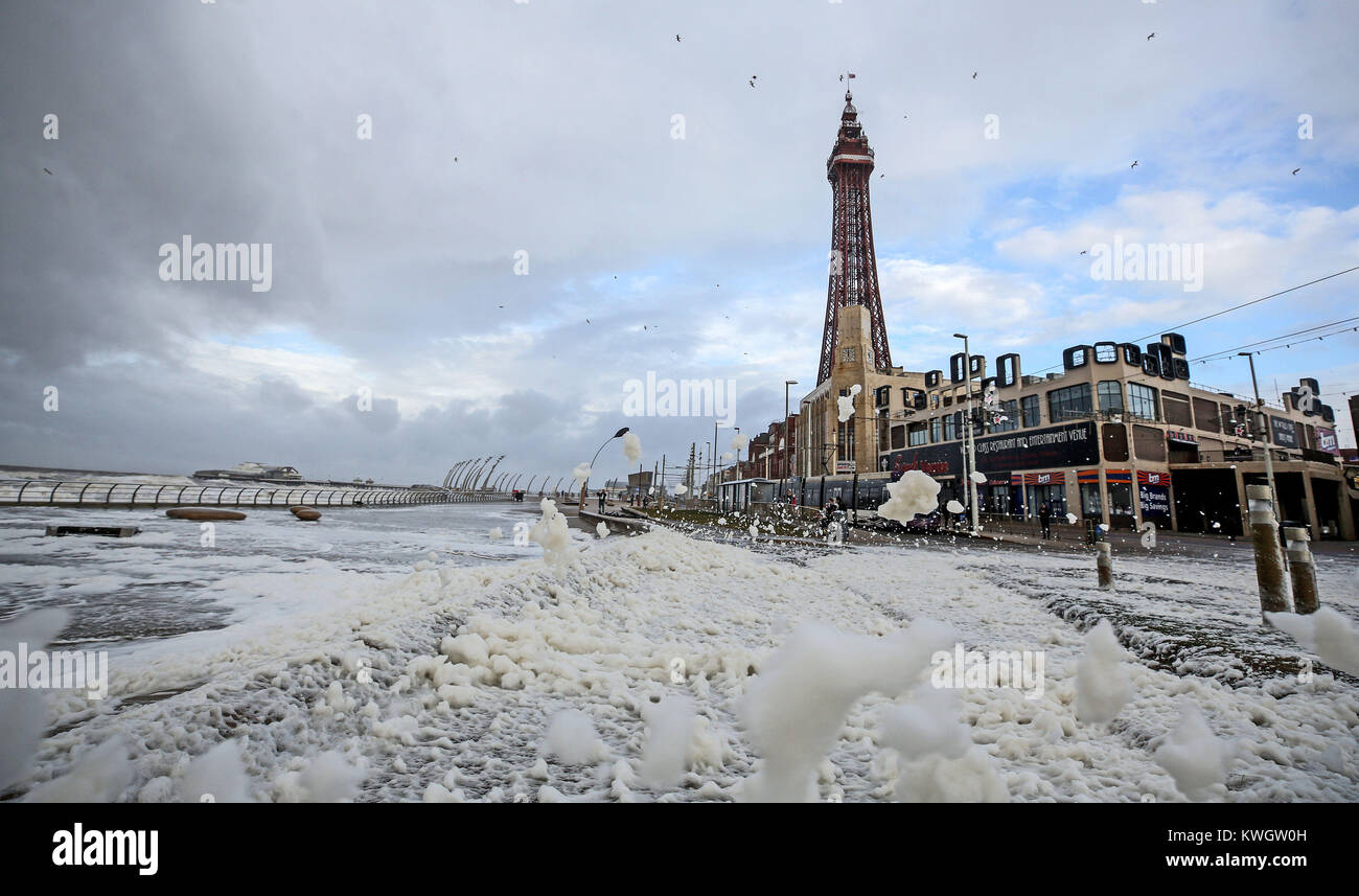 Blackpool storm hi-res stock photography and images - Alamy