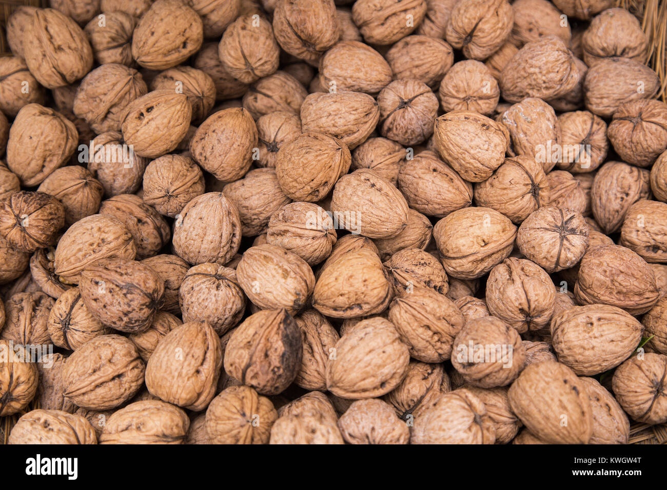 displayed fruit walnuts Stock Photo - Alamy