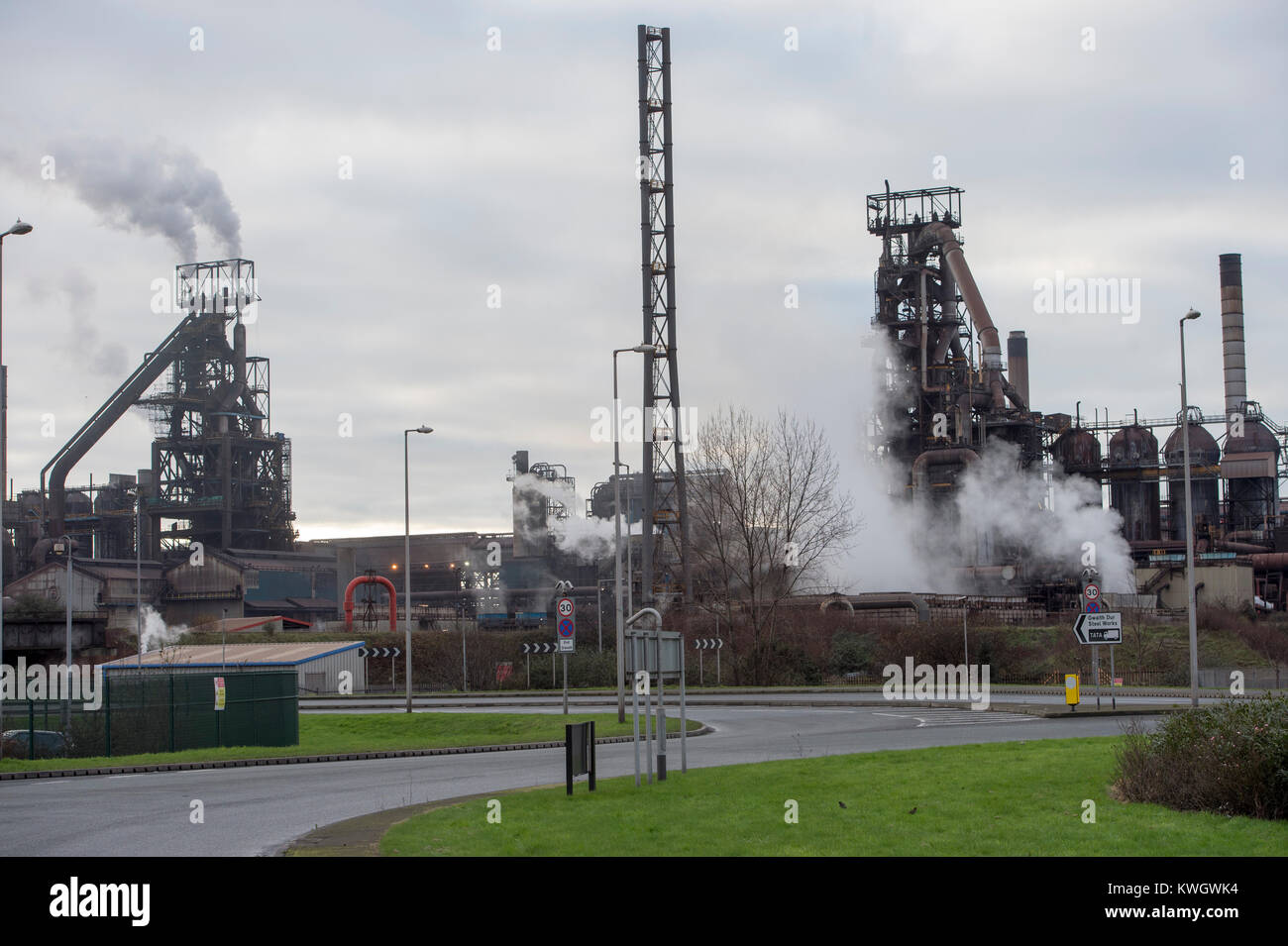 Tata steel factory exterior hi-res stock photography and images - Alamy