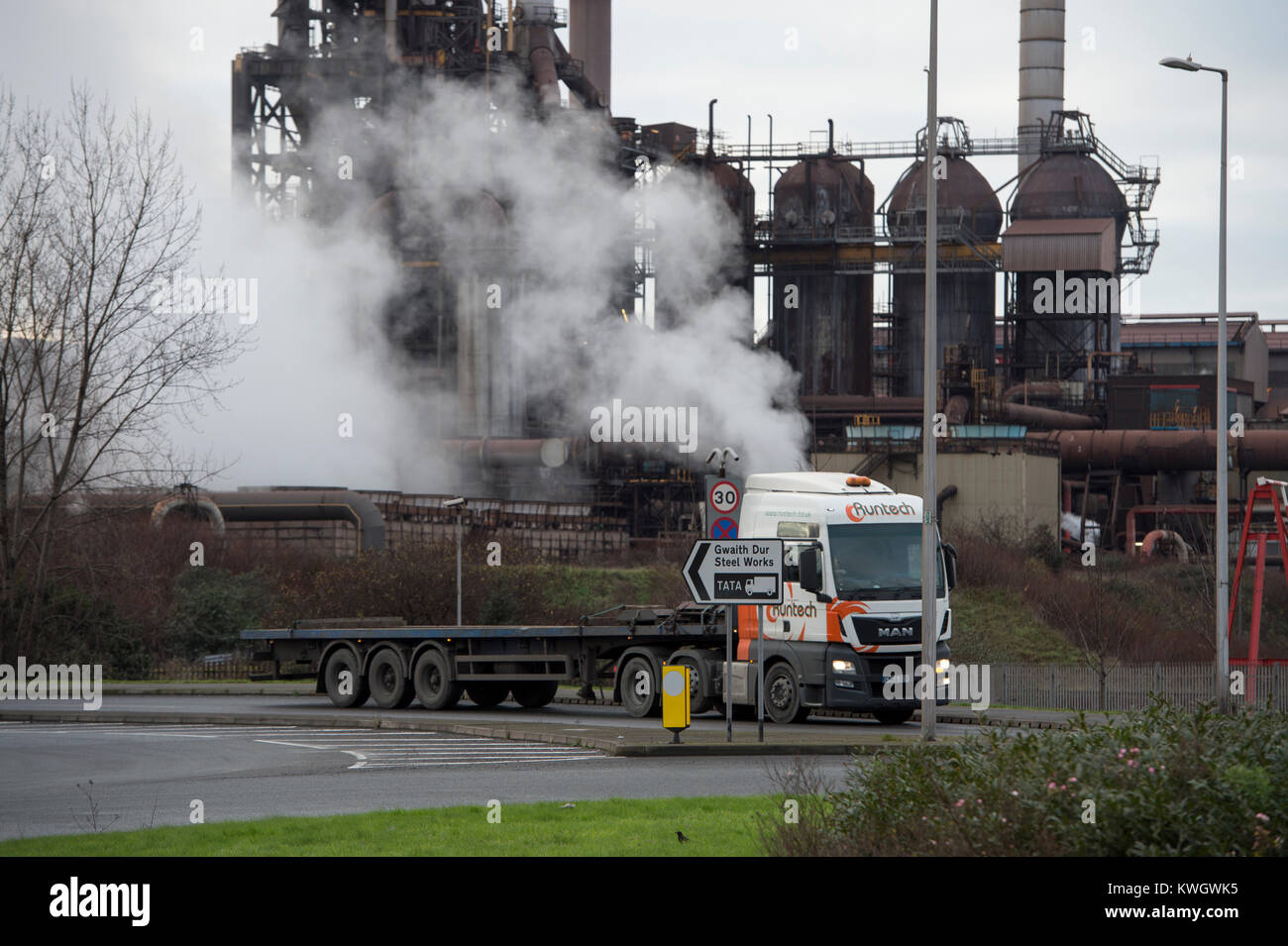 Tata steel factory exterior hi-res stock photography and images - Alamy