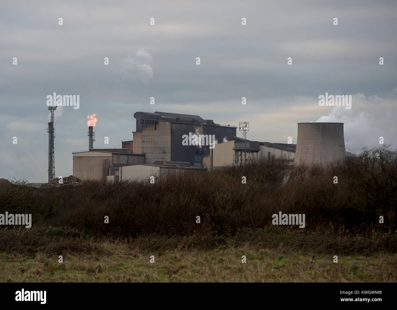Tata Steel works at Port Talbot in Wales Stock Photo - Alamy