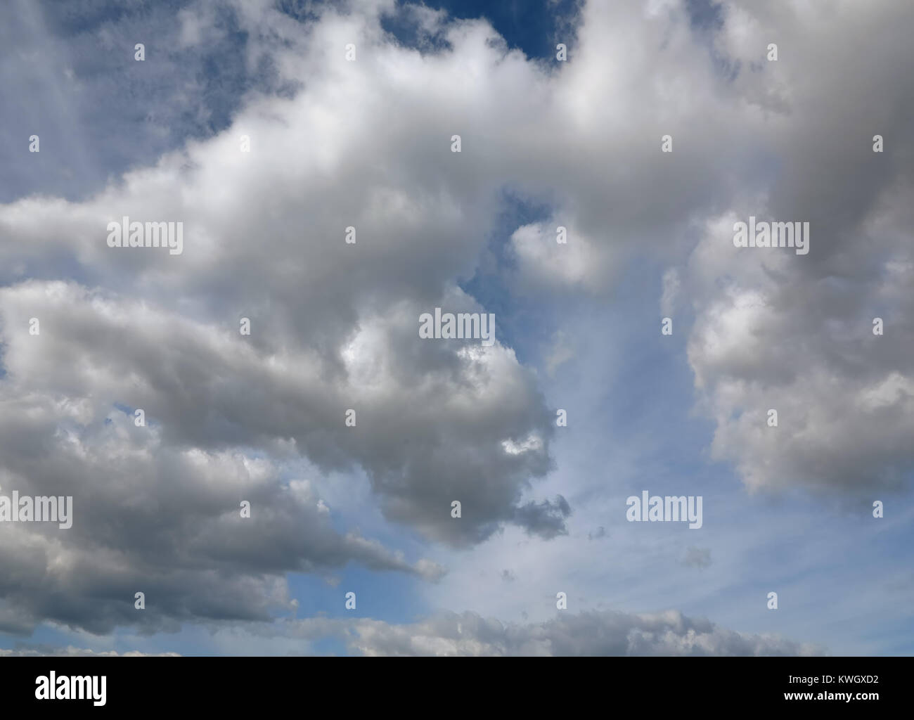 Clouds on the sky - floating clouds Stock Photo - Alamy