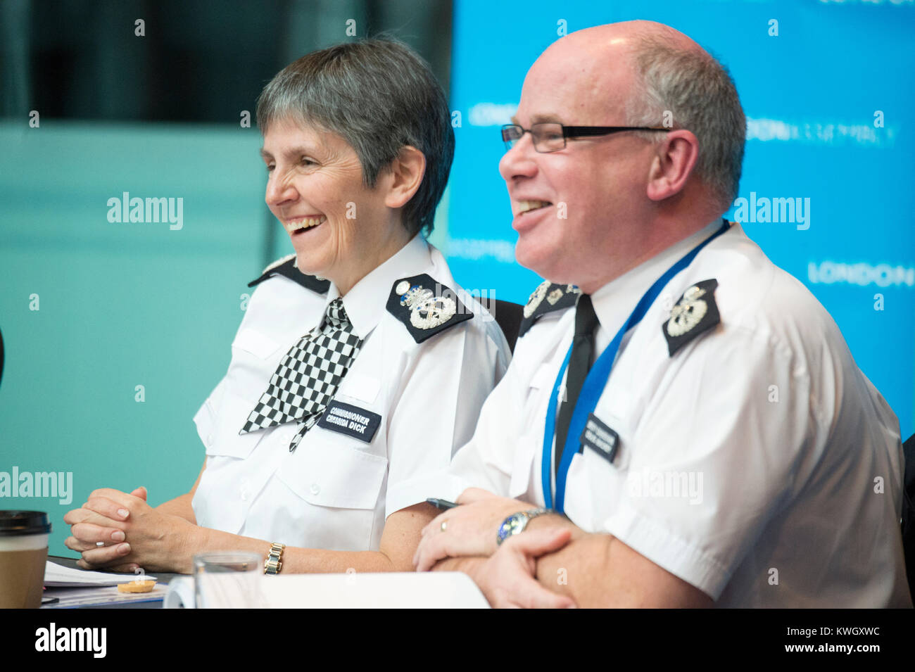 Metropolitan police commissioner Cressida Dick and deputy commissioner ...