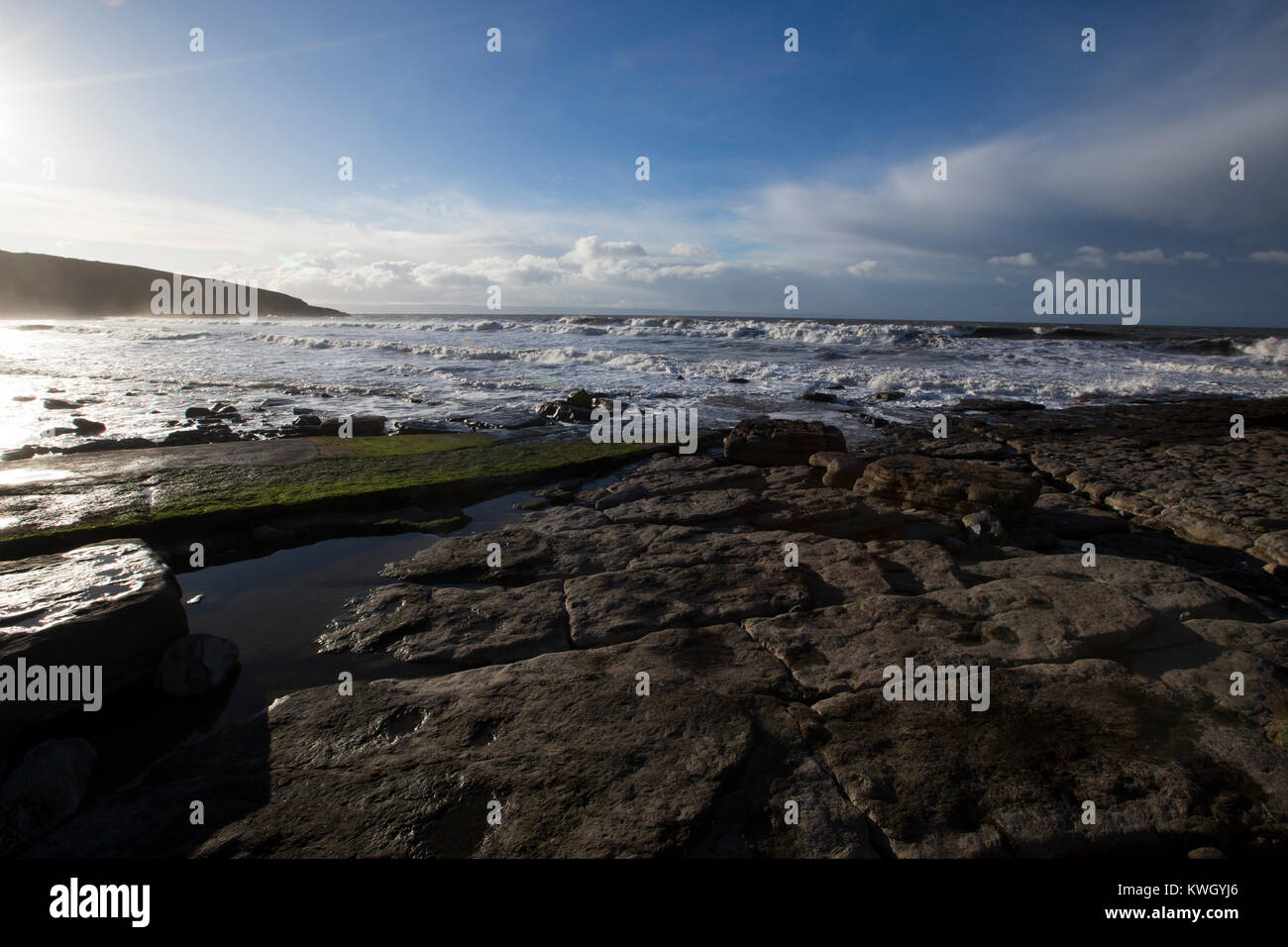 Southerndown wales cliffs hi-res stock photography and images - Alamy