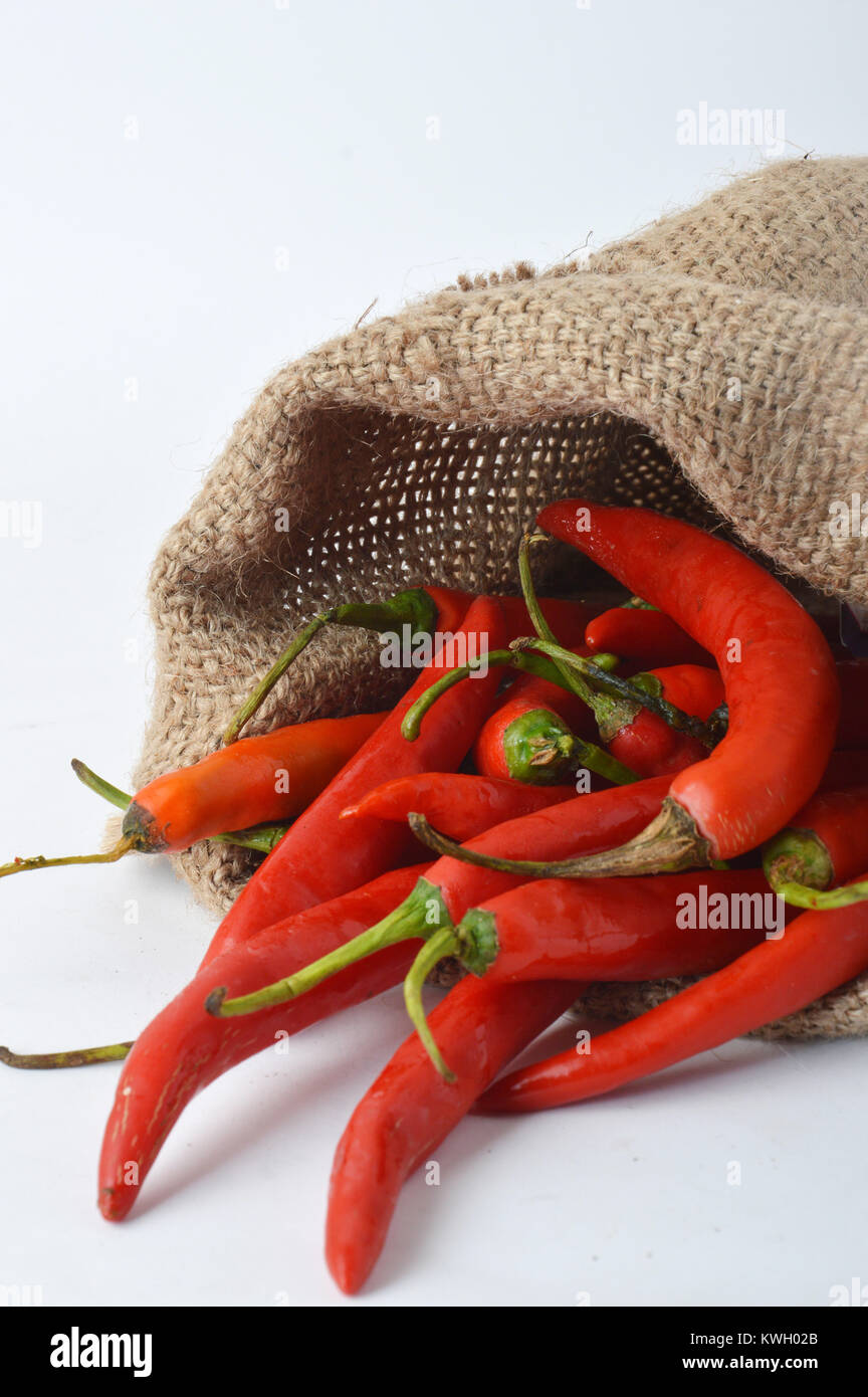 Sack Of Mexican Chillies High Resolution Stock Photography and Images ...