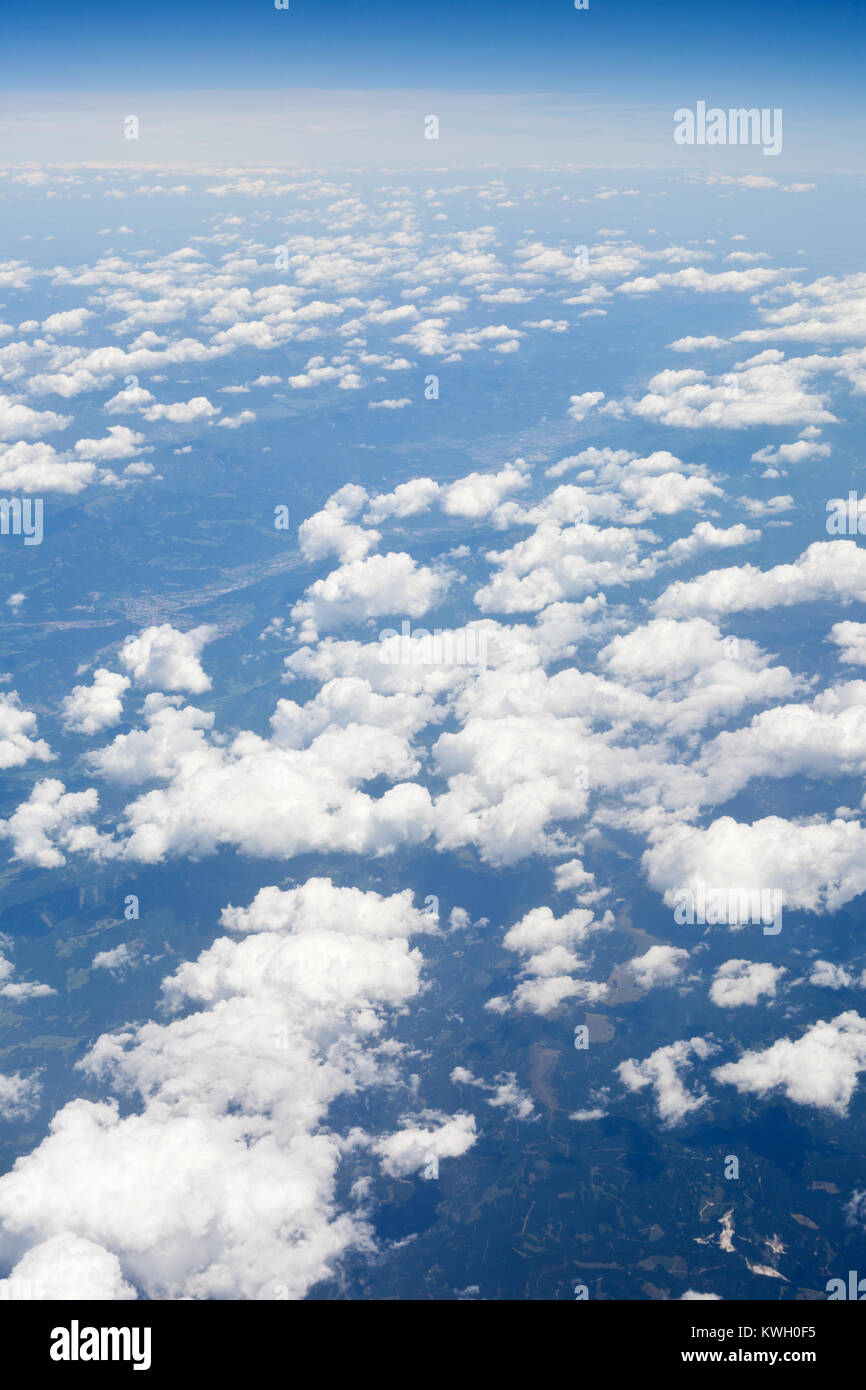Air view of clouds Stock Photo - Alamy