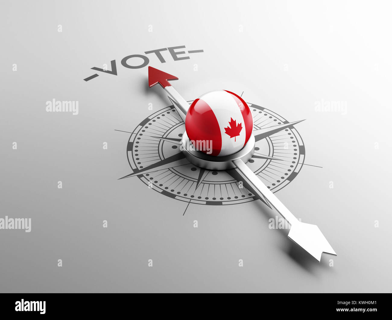 Canada High Resolution Vote Concept Stock Photo - Alamy