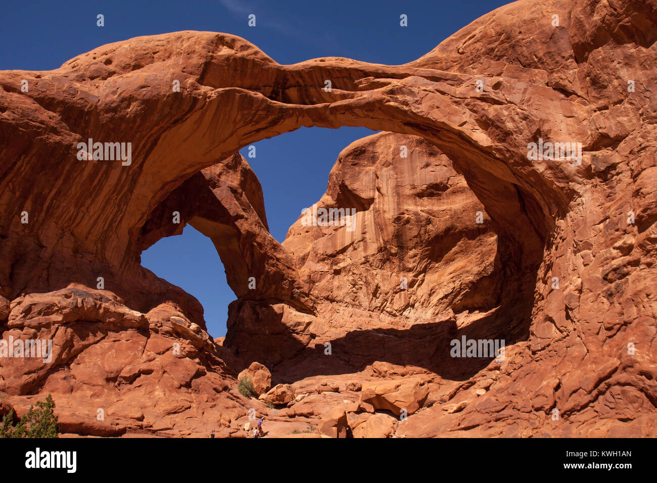 The Double Arch Stock Photo - Alamy