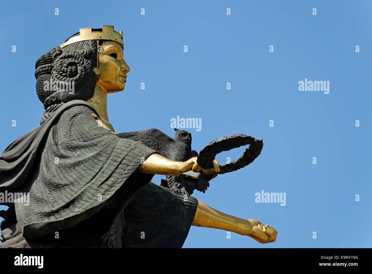 Sofia, Bulgaria - July 04, 2017: The Famous Golden Statue of St. Sofia ...