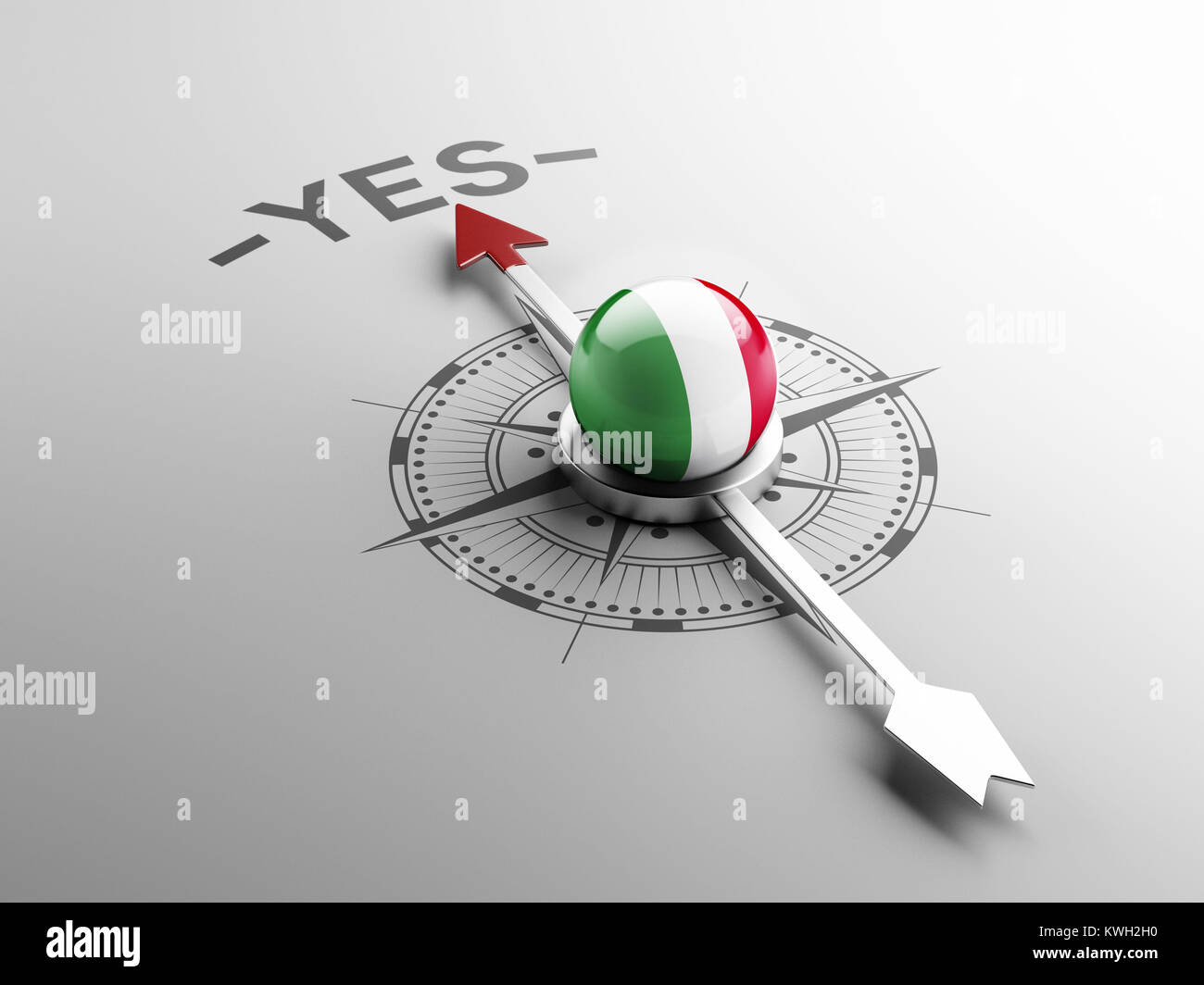 Italy High Resolution Yes Concept Stock Photo - Alamy