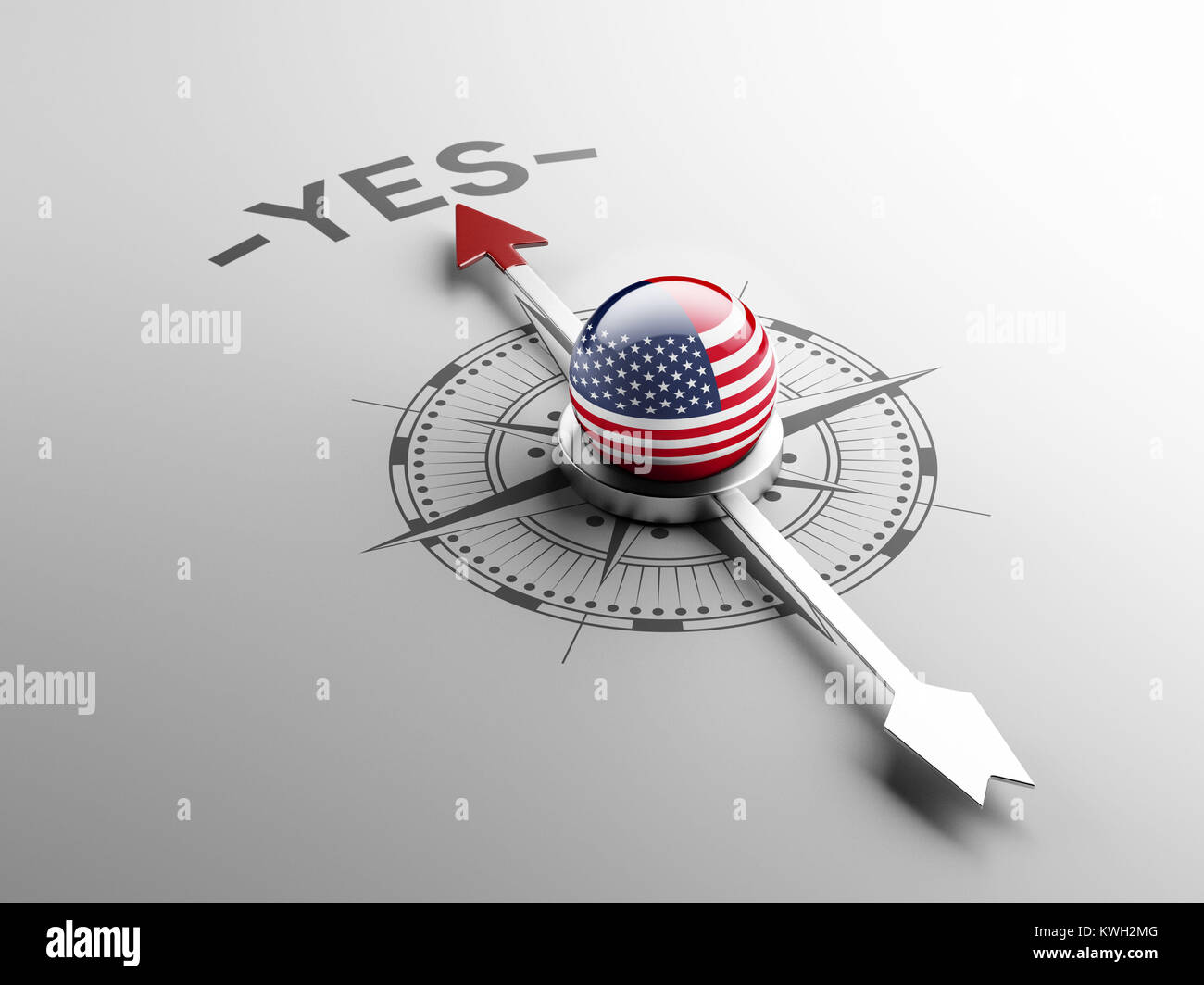 United States High Resolution Yes Concept Stock Photo - Alamy