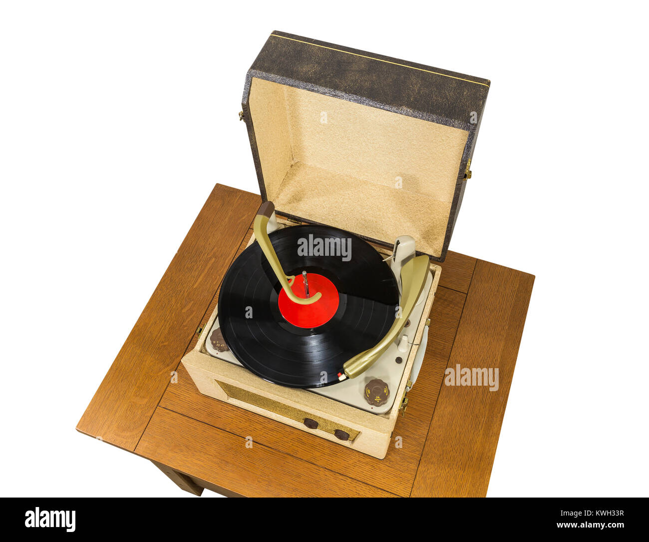 Old phonograph with record hi-res stock photography and images - Alamy