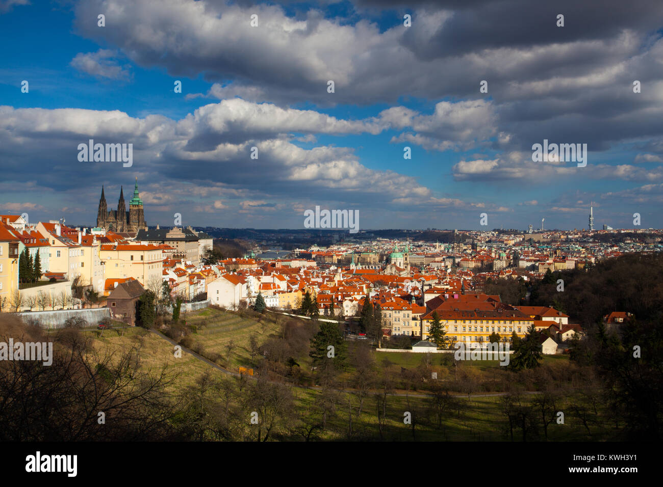Prague historic landmarks hi-res stock photography and images - Alamy