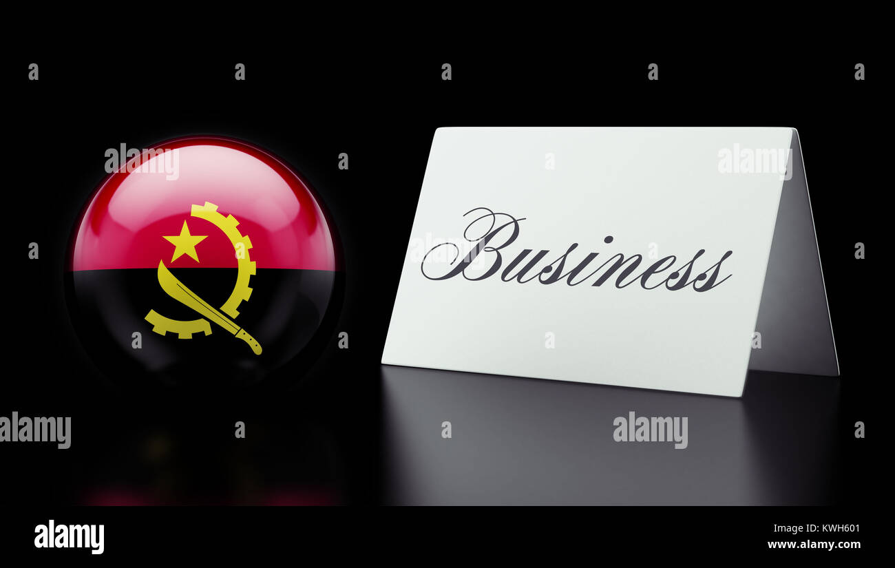 Angola High Resolution Business Concept Stock Photo - Alamy