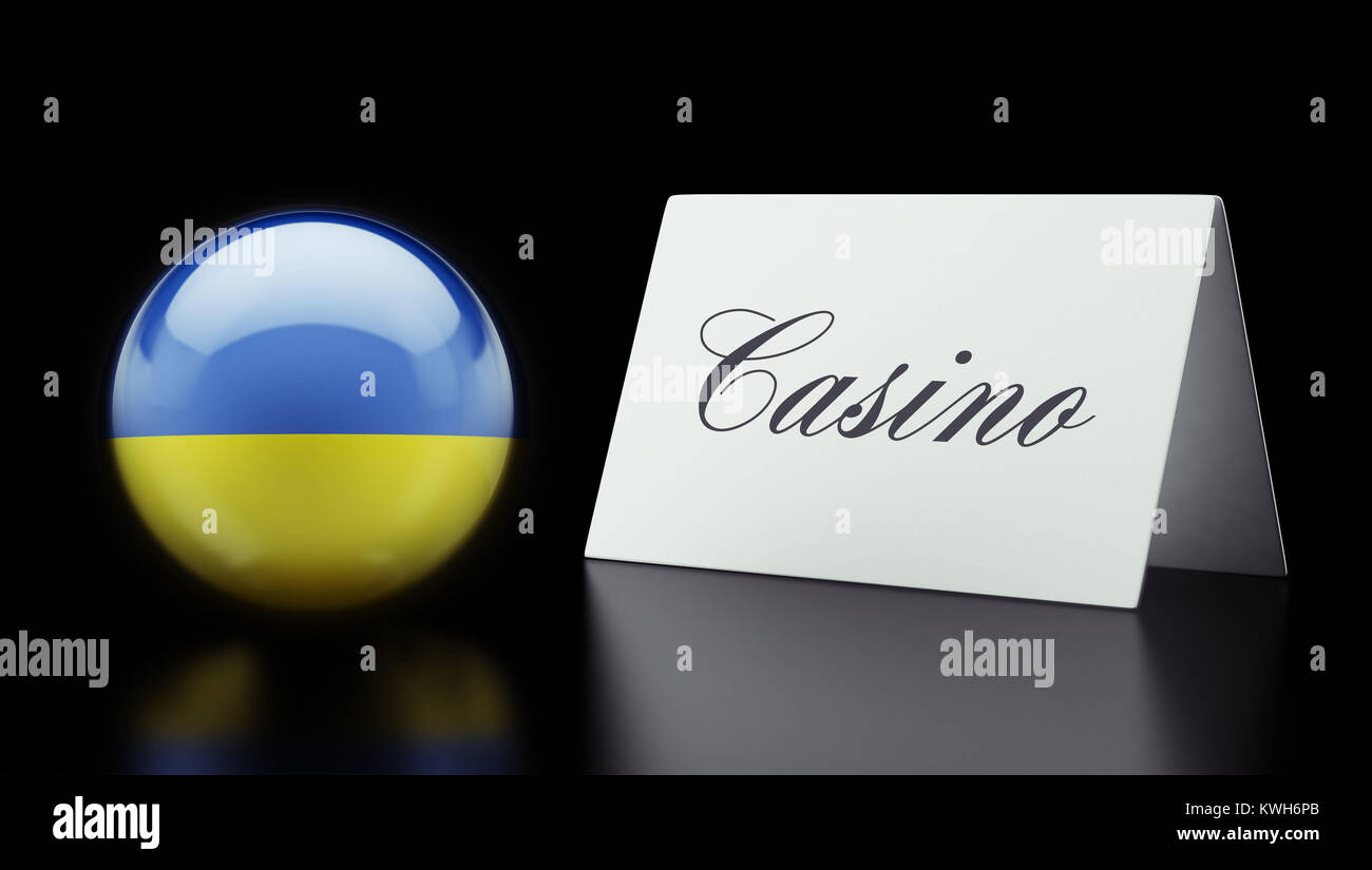Ukraine High Resolution Casino Concept Stock Photo - Alamy