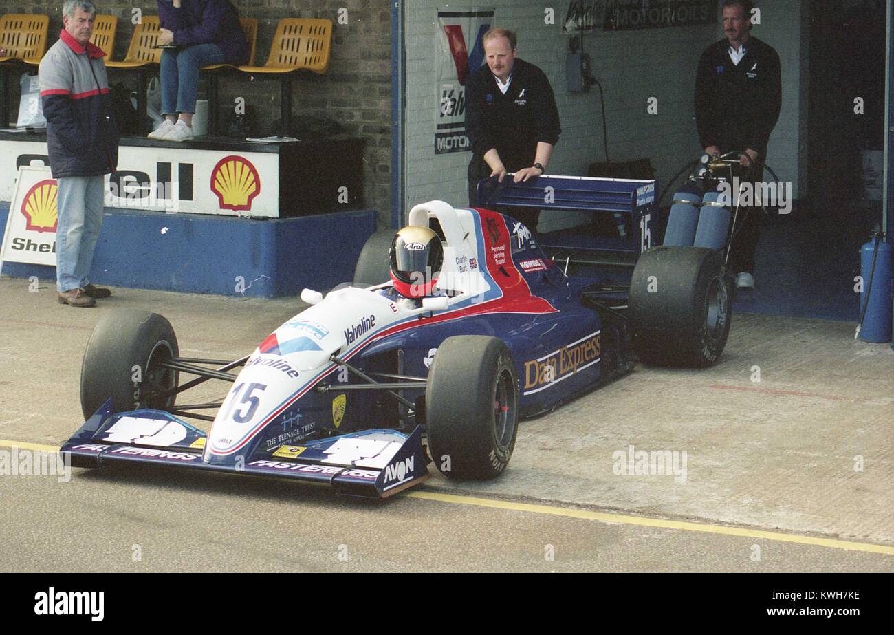 Charlie Burt, British Formula 2 Championship, round 2, Donington Park ...