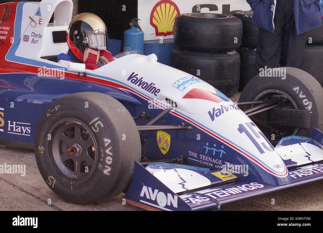 Charlie Burt, British Formula 2 Championship, round 2, Donington Park ...