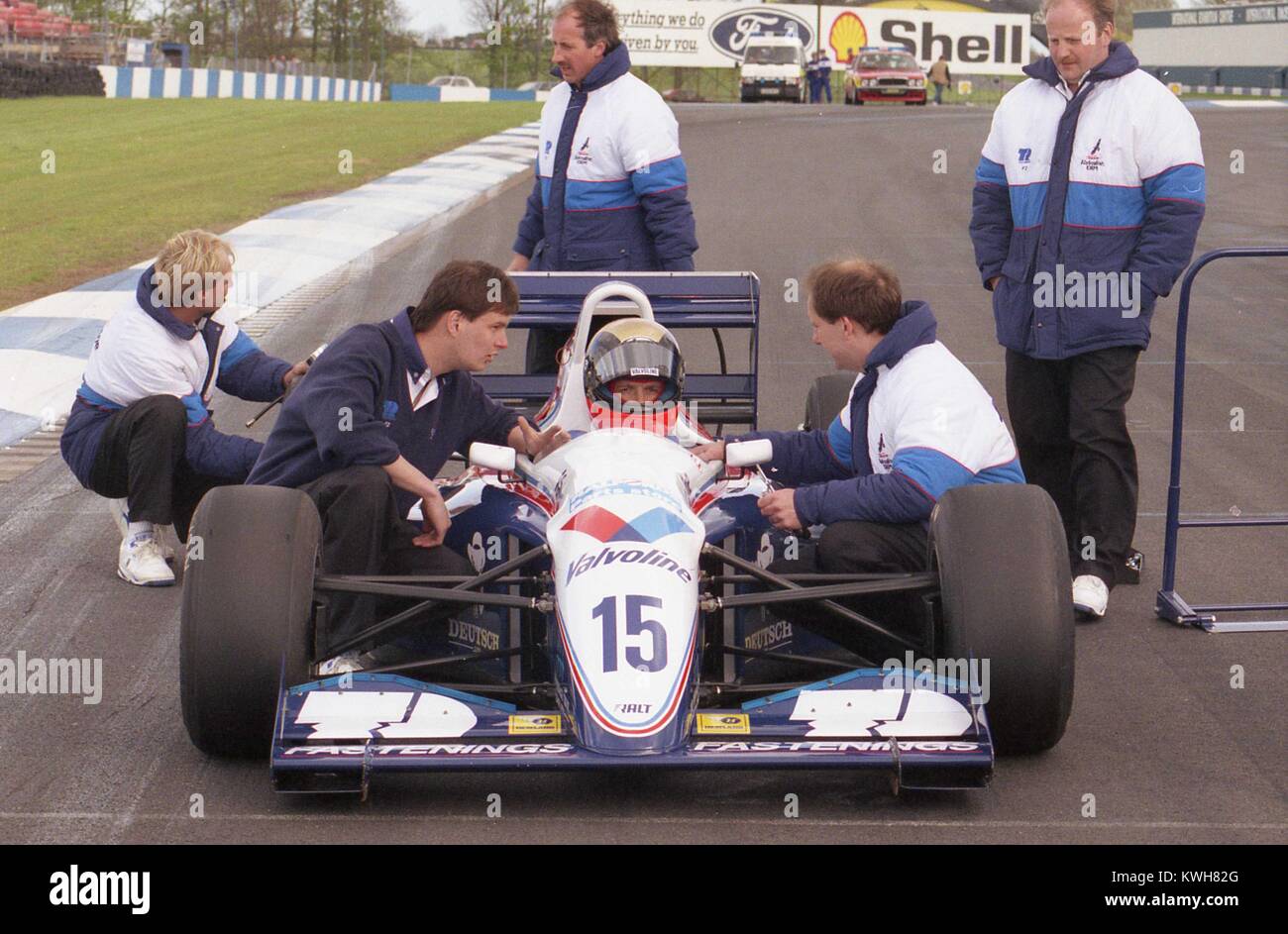 Charlie Burt, British Formula 2 Championship, round 2, Donington Park ...