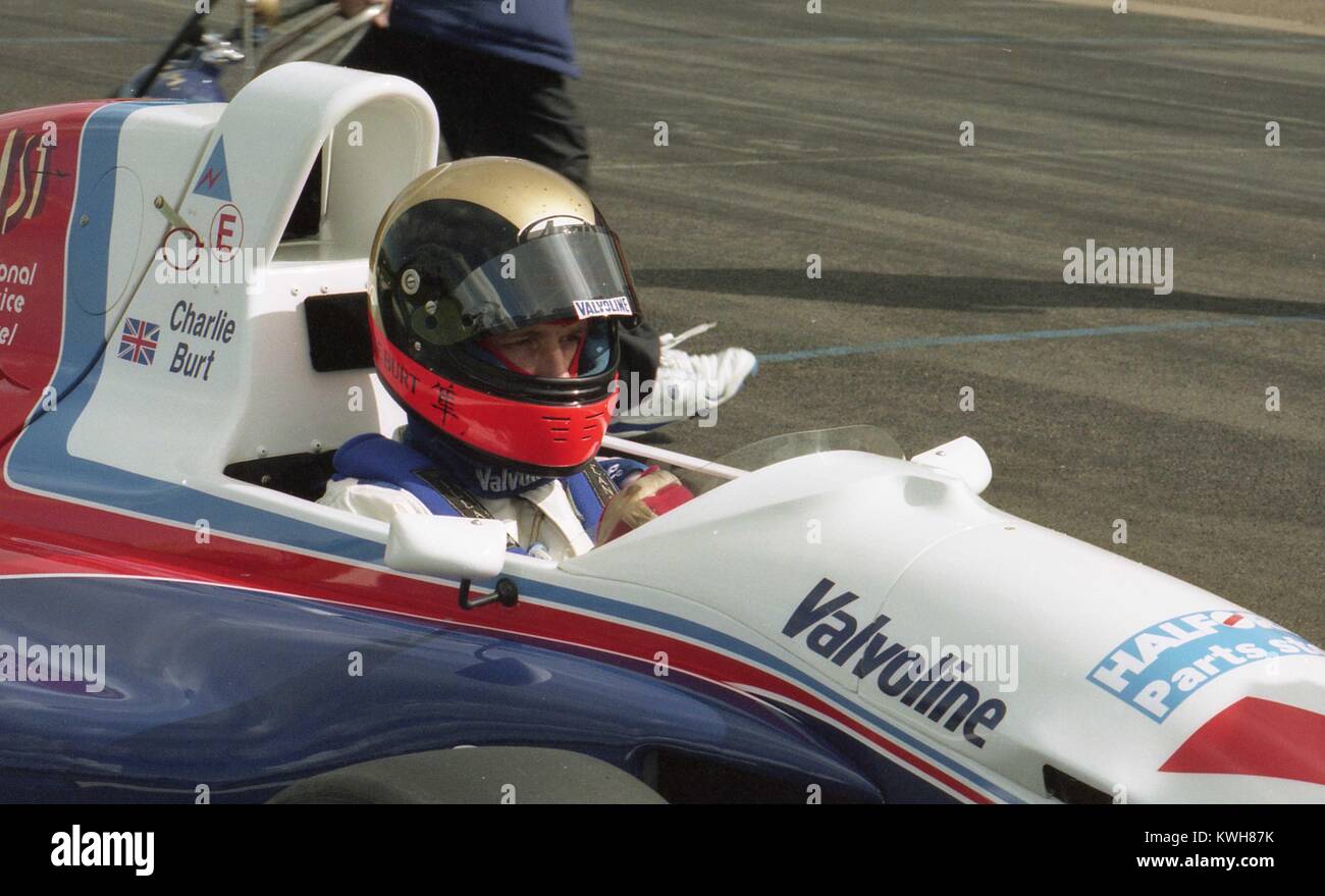 Charlie Burt, British Formula 2 Championship, round 2, Donington Park ...