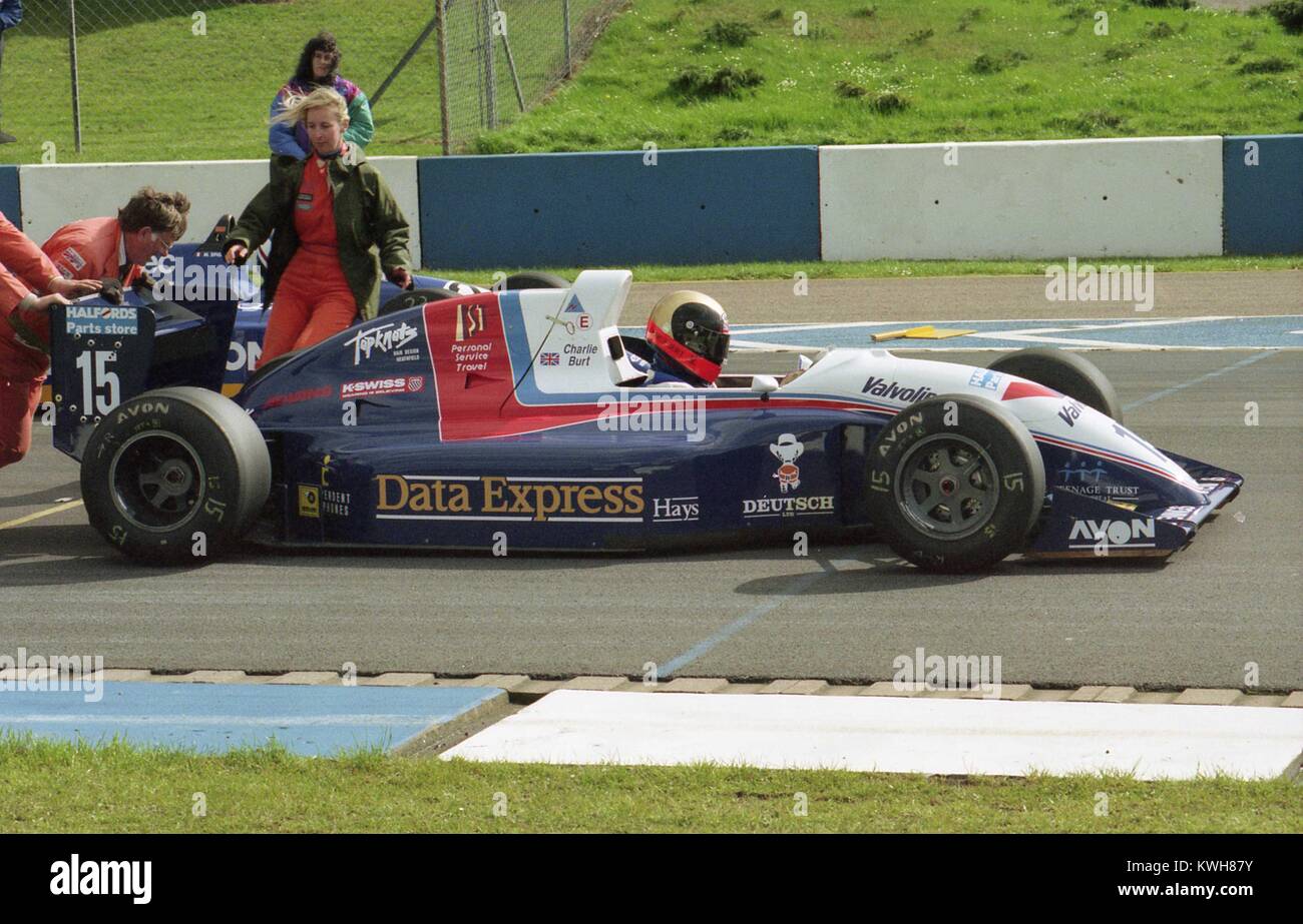 Charlie Burt, British Formula 2 Championship, round 2, Donington Park ...