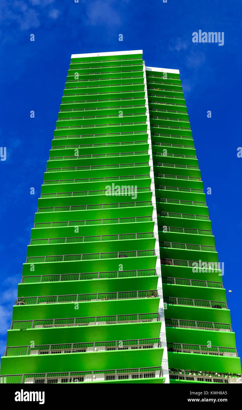 Green balconies hi-res stock photography and images - Alamy
