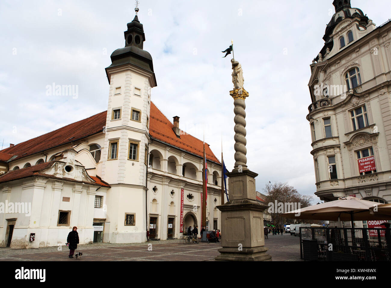 Maribor city castle hi-res stock photography and images - Alamy