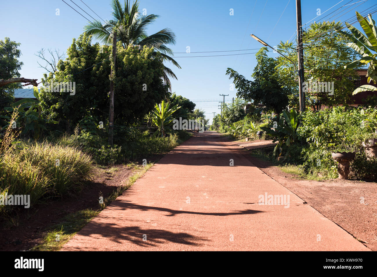road trip thailand, isan province udon thani Stock Photo - Alamy