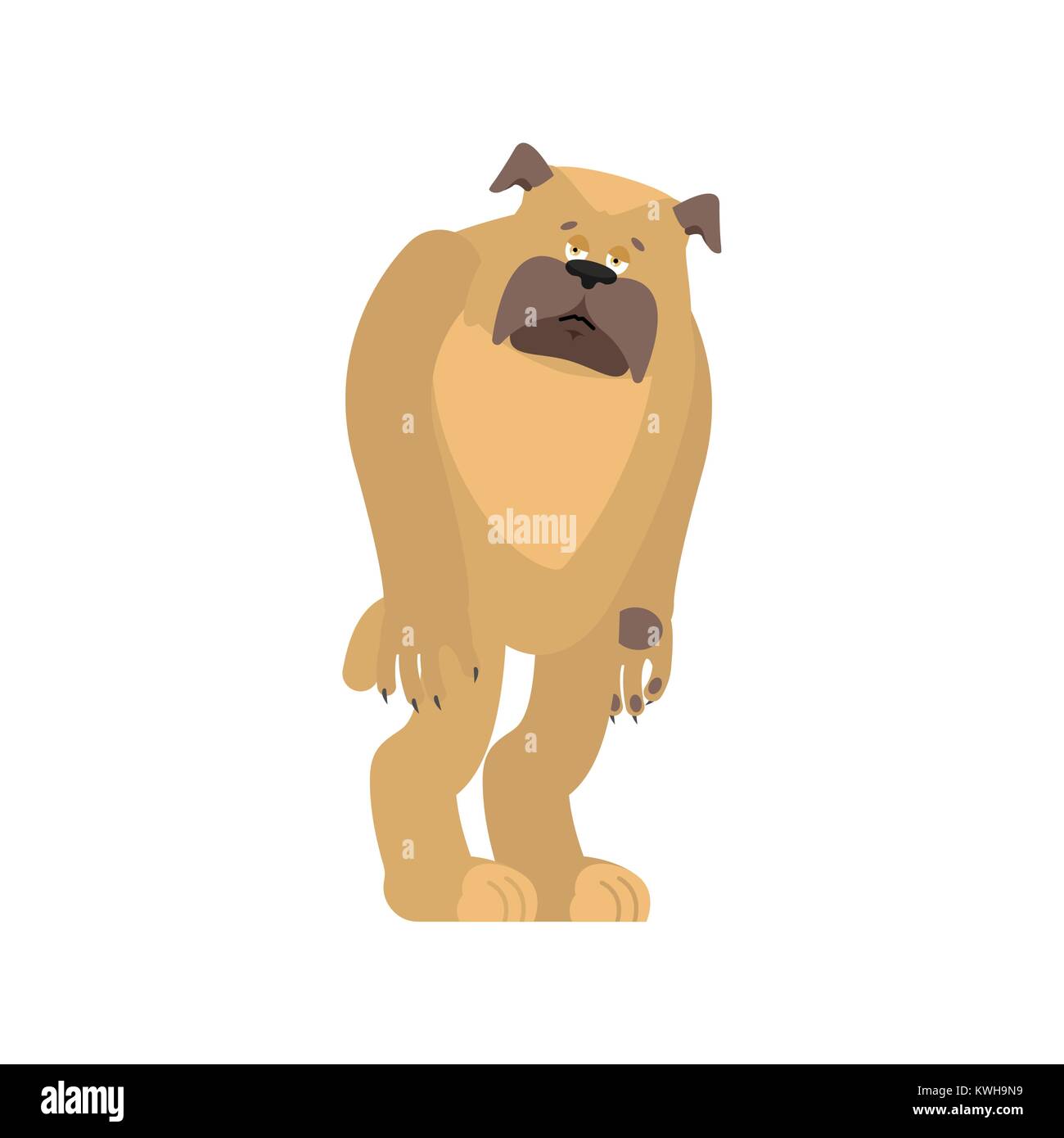 Sad pug eye Stock Vector Images - Alamy