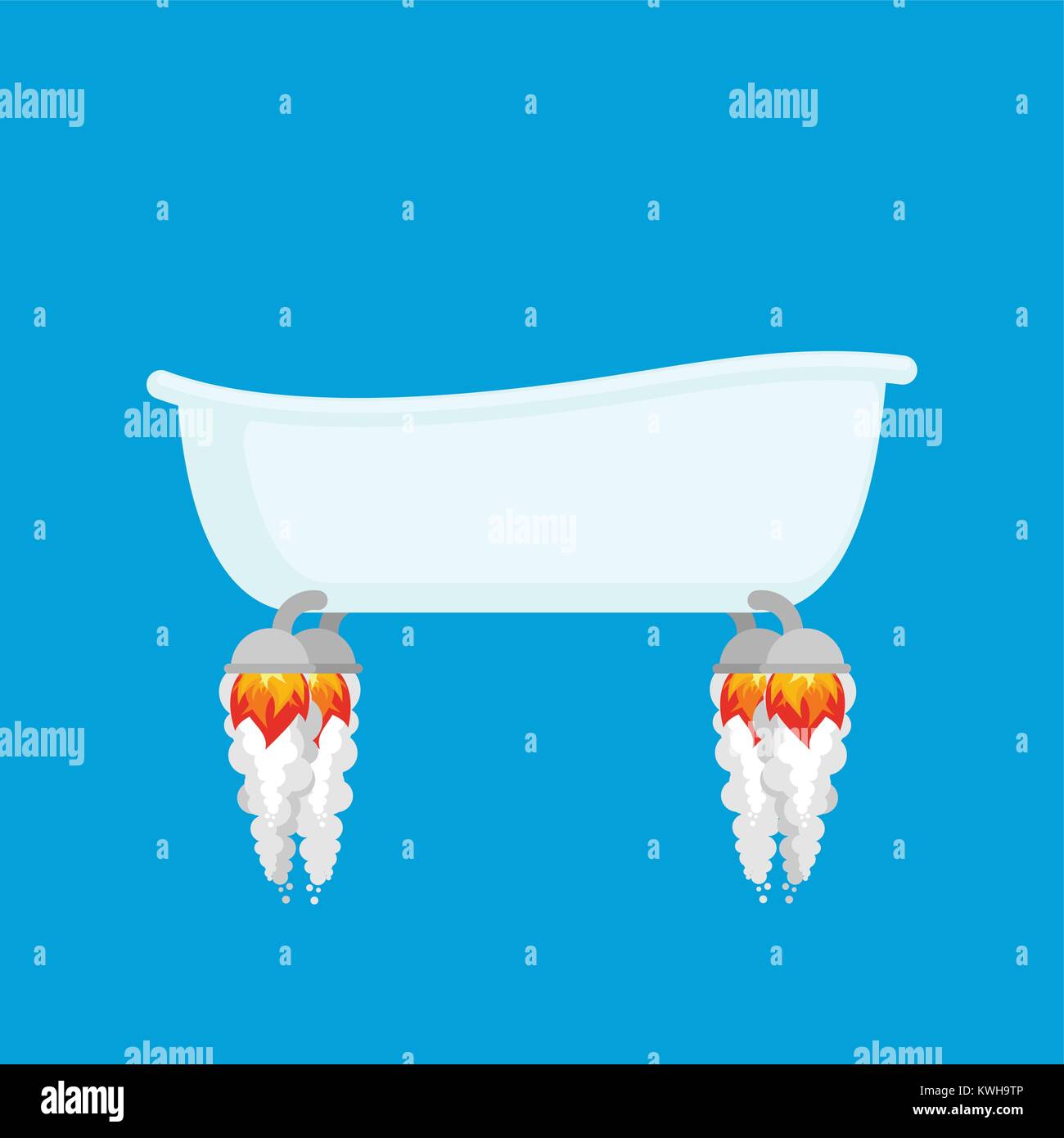 Blast off Stock Vector Images - Alamy