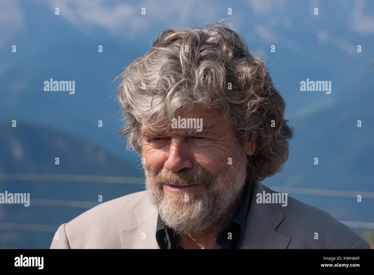 Mountaineer and explorer reinhold messner hi-res stock photography and ...