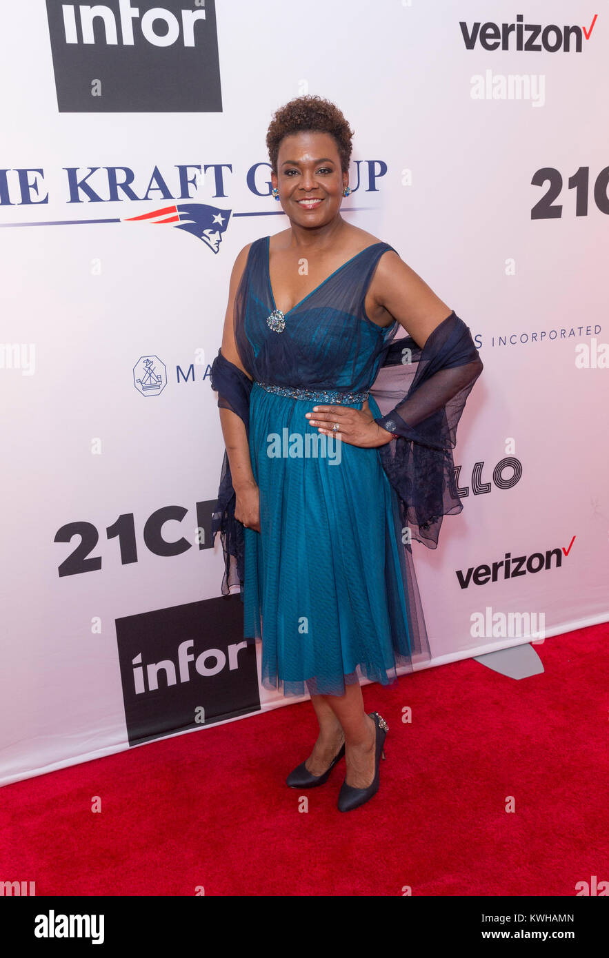 New York, NY - June 12, 2017: Rose Kirk attends the Apollo Spring Gala ...