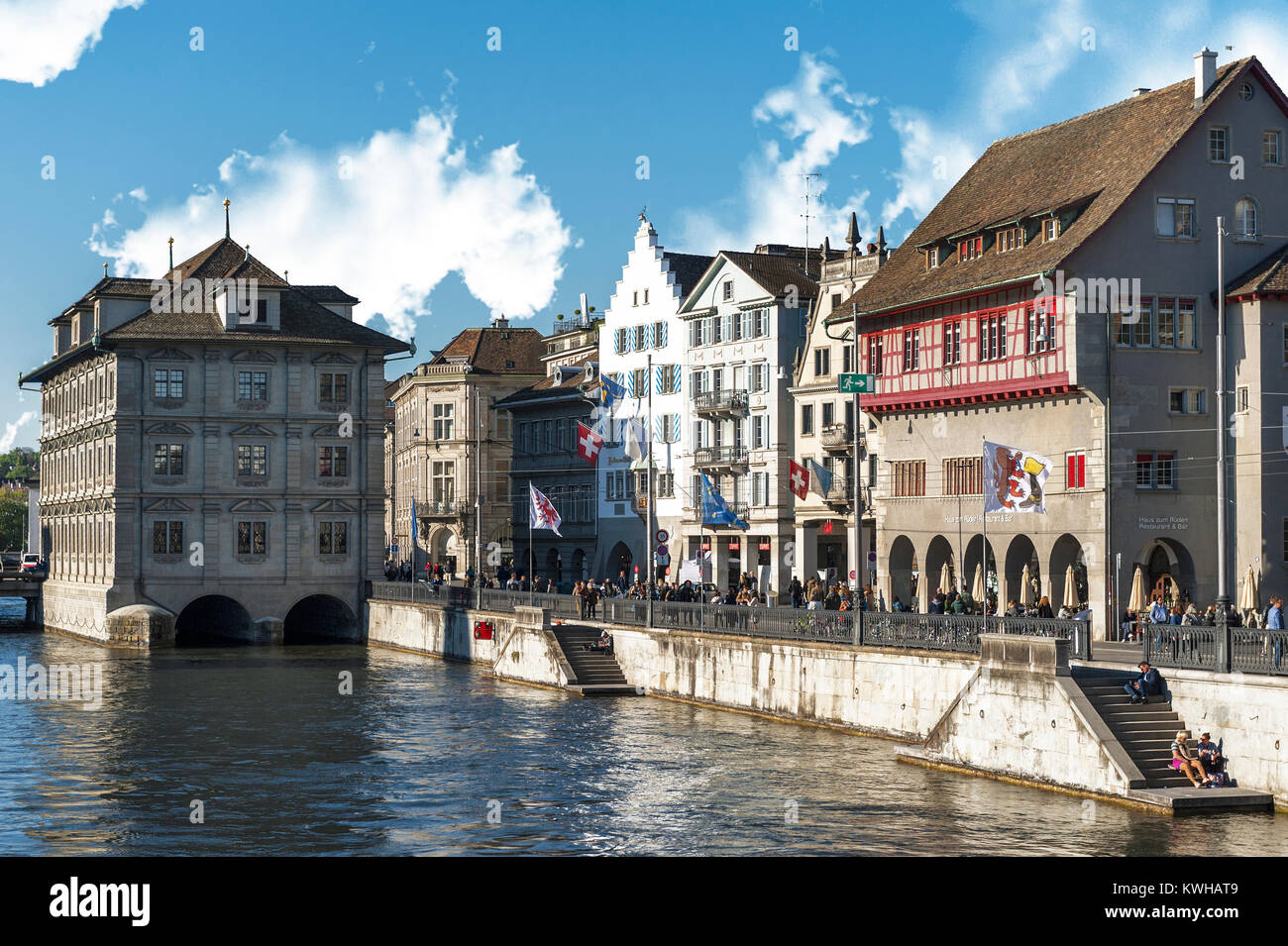 Zurich city hall hi-res stock photography and images - Alamy