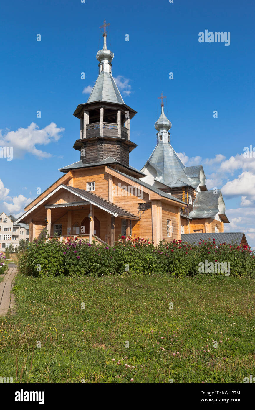 Temple of St. Agapito Markushevski in village Nyuksenitsa, Vologda ...