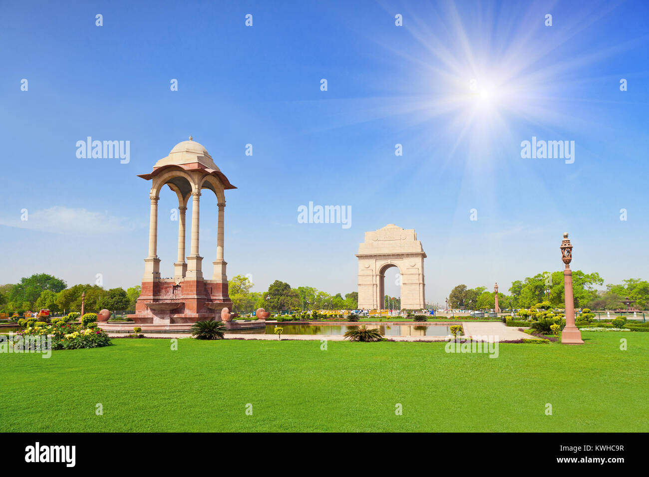 India gate new delhi hi-res stock photography and images - Alamy