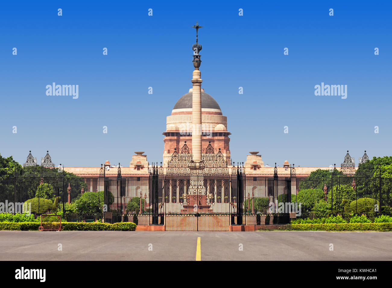 Rashtrapati Bhavan is the official home of the President of India Stock ...
