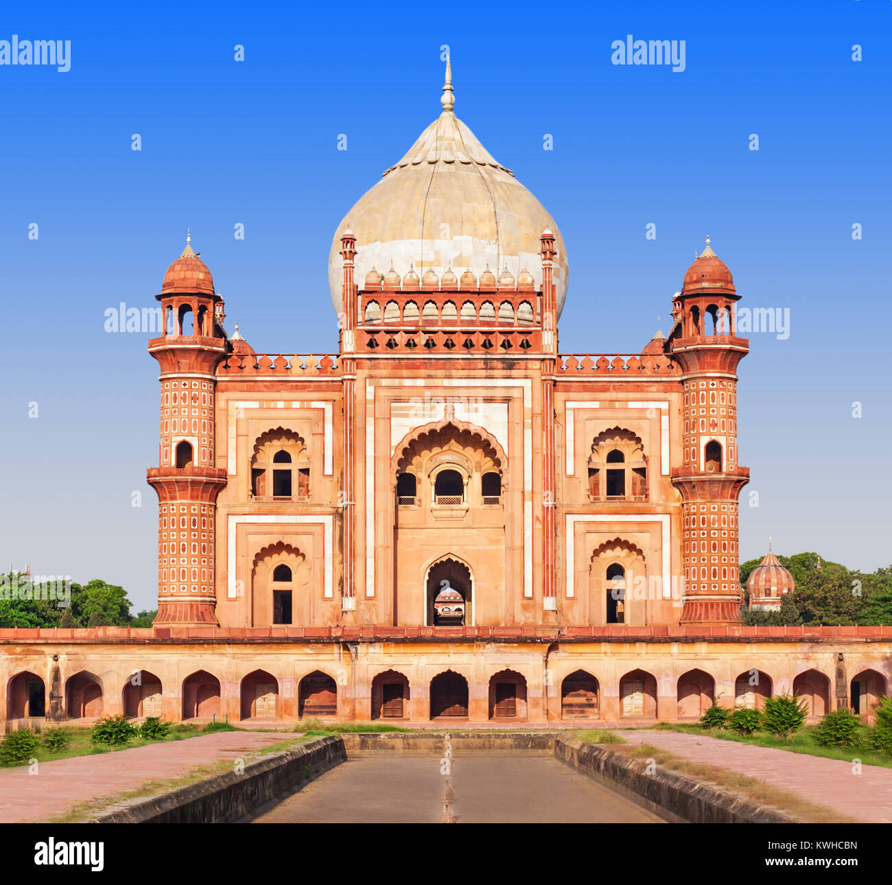 Safdarjung's Tomb is a sandstone and marble mausoleum in New Delhi ...