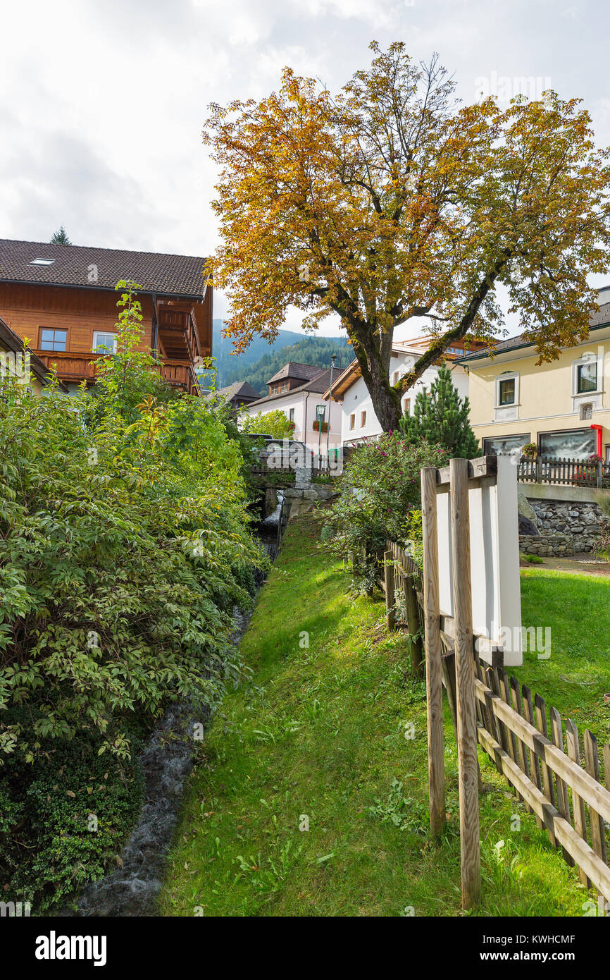 Stream through the village hi-res stock photography and images - Alamy