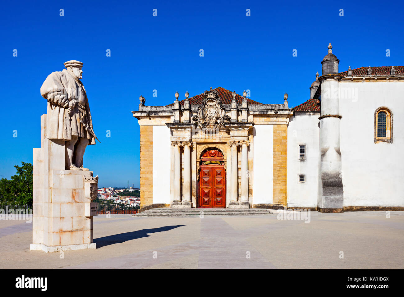 The University of Coimbra in Coimbra, Portugal Stock Photo - Alamy