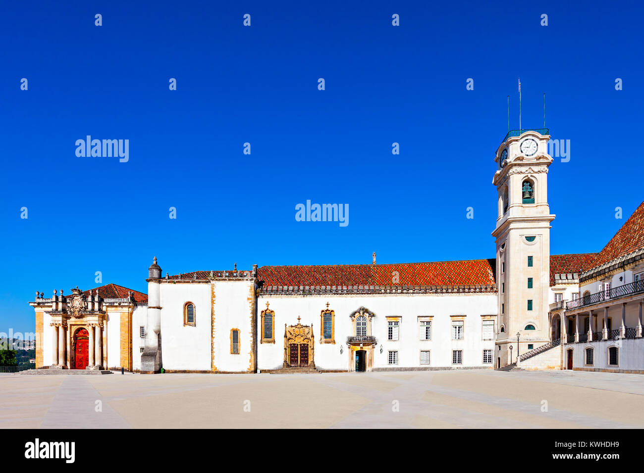 The University of Coimbra in Coimbra, Portugal Stock Photo - Alamy
