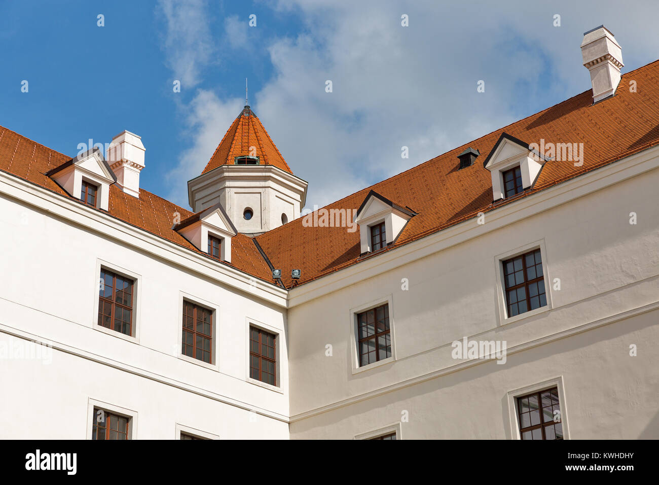 View of Bratislava castle building, Slovakia Stock Photo - Alamy