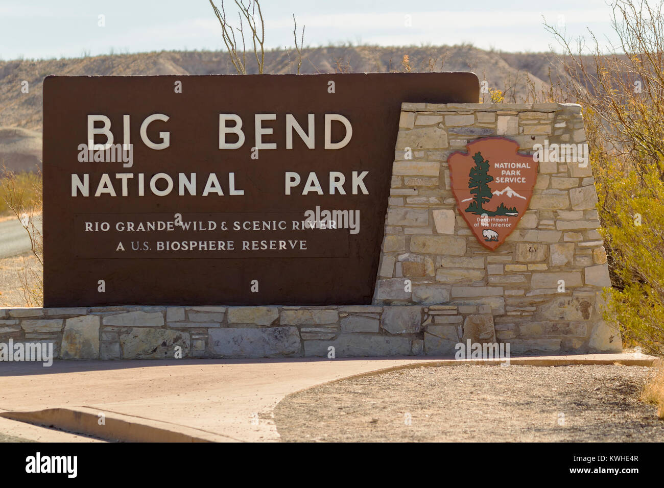 Big bend national park winter hi-res stock photography and images - Alamy