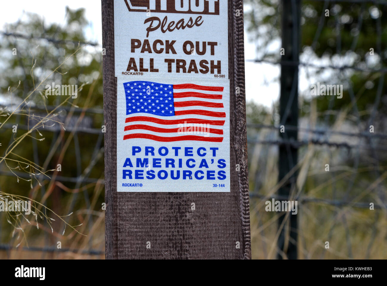 National forest service signs hi-res stock photography and images - Alamy
