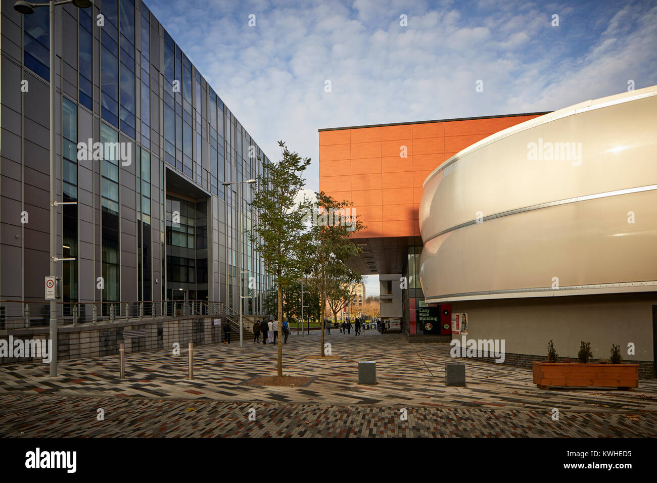 Salford University modern new contemporary glass New Adelphi Theatre ...